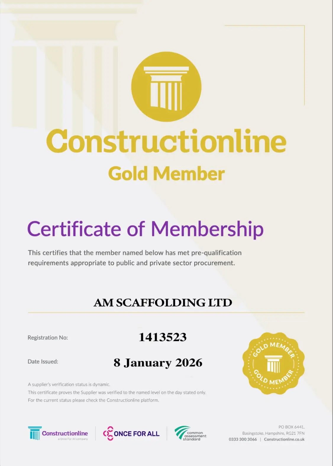 #1 Scaffolding Company Yorkshire | AM Scaffolding Yorkshire